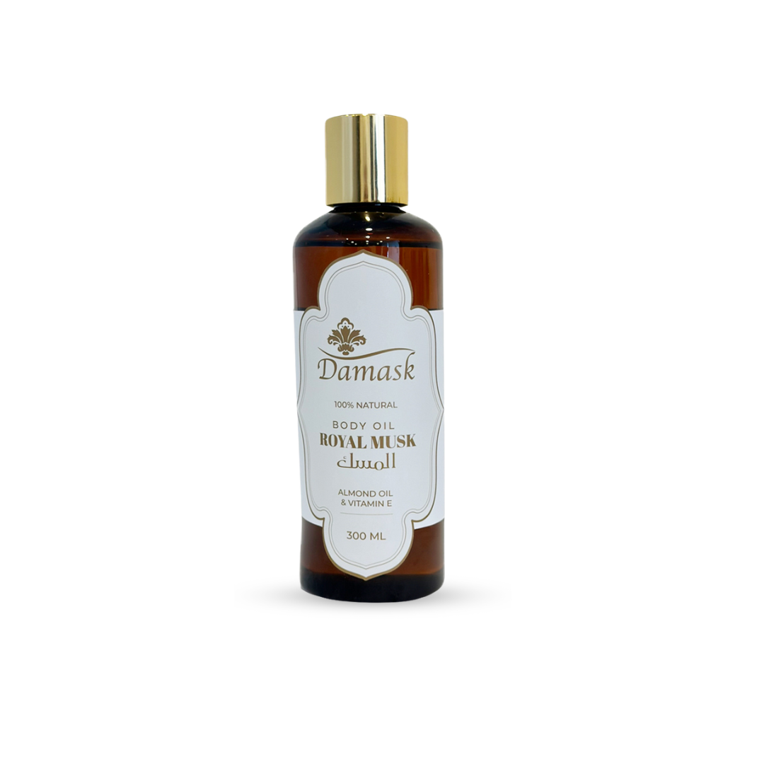 ROYAL MUSK BODY OIL - 300 ml – DAMASK BEAUTY