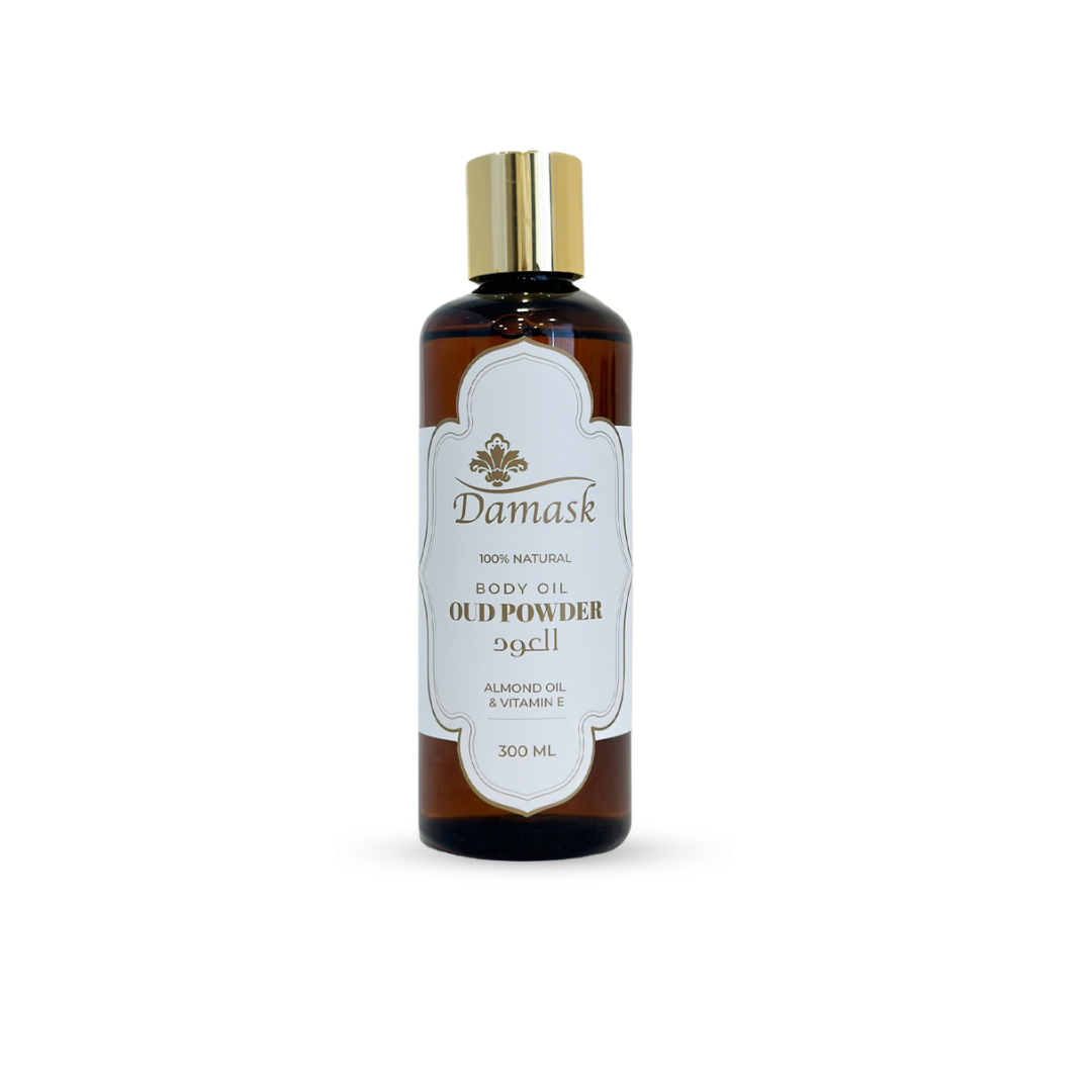 OUD BODY OIL - 300 ML – DAMASK BEAUTY